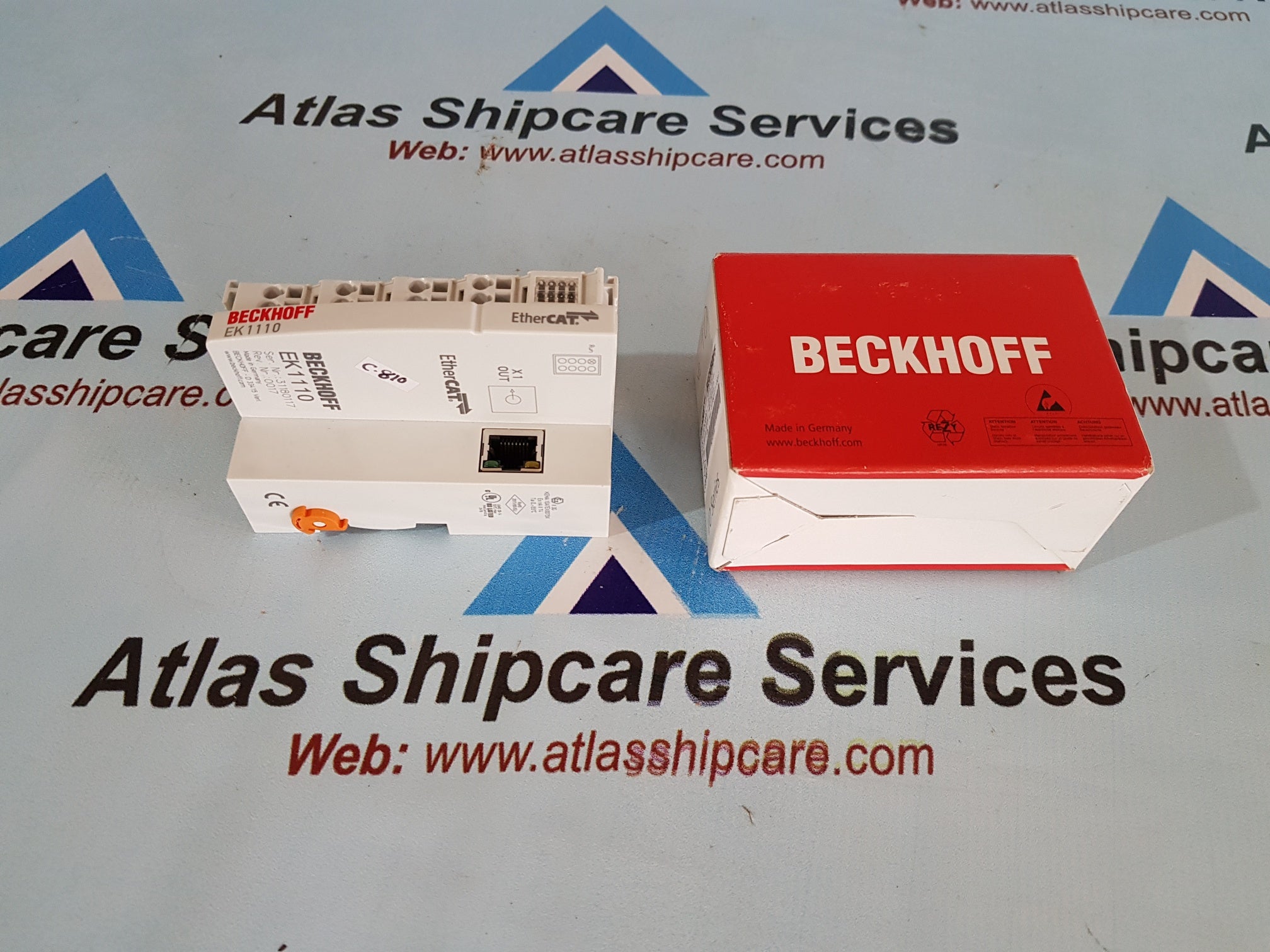 Beckhoff Ek1110 Bus Extension Atlas Shipcare Services