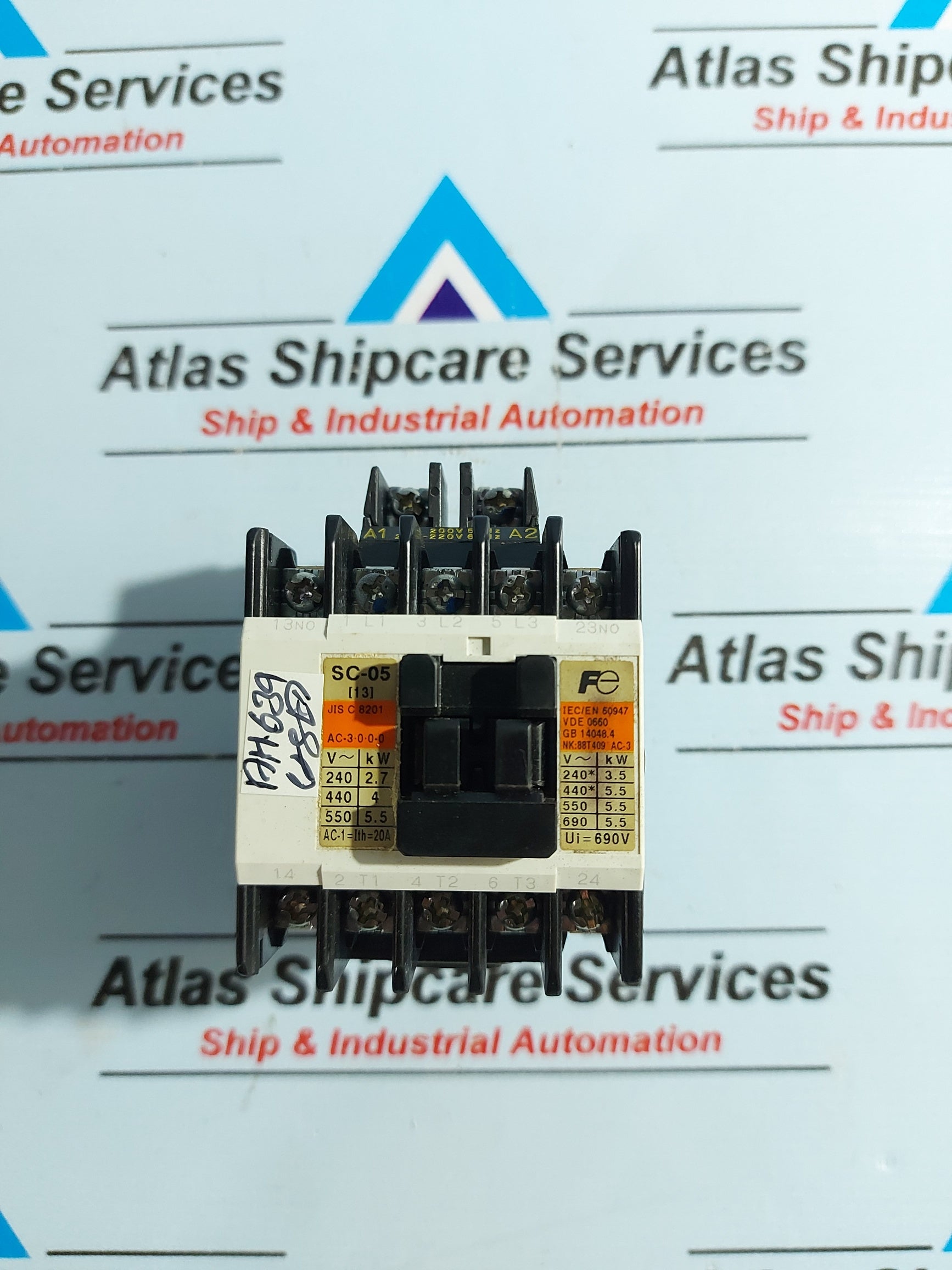 FUJI ELECTRIC SC-05 [13] MAGNETIC CONTACTOR – Atlas Shipcare Services