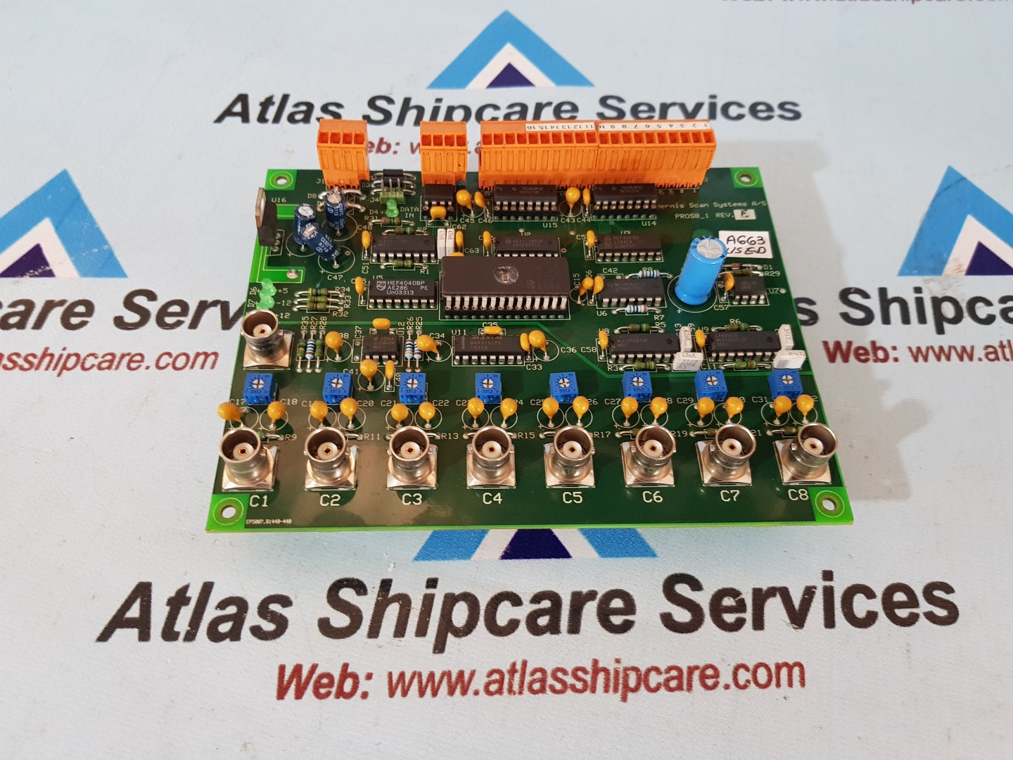 Hernis Scan MKS02 HS010X2 Pcb Circuit – Atlas Shipcare Services