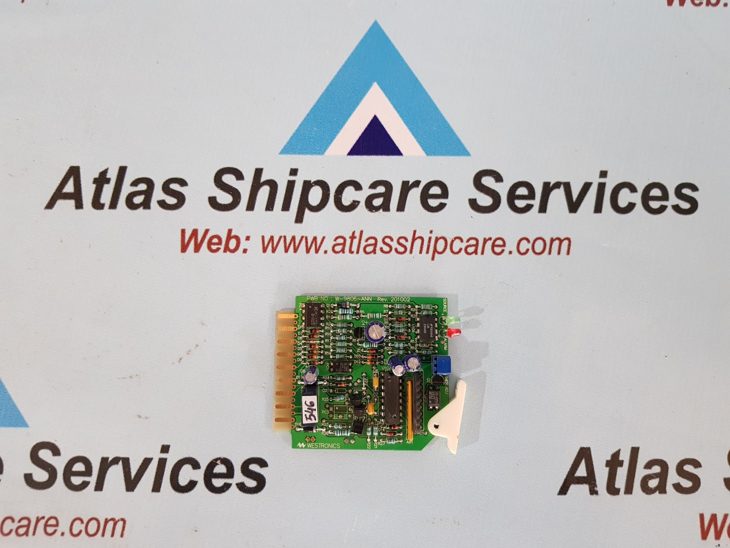 WESTRONIC W-9806-ANN PCB CIRCUIT – Atlas Shipcare Services