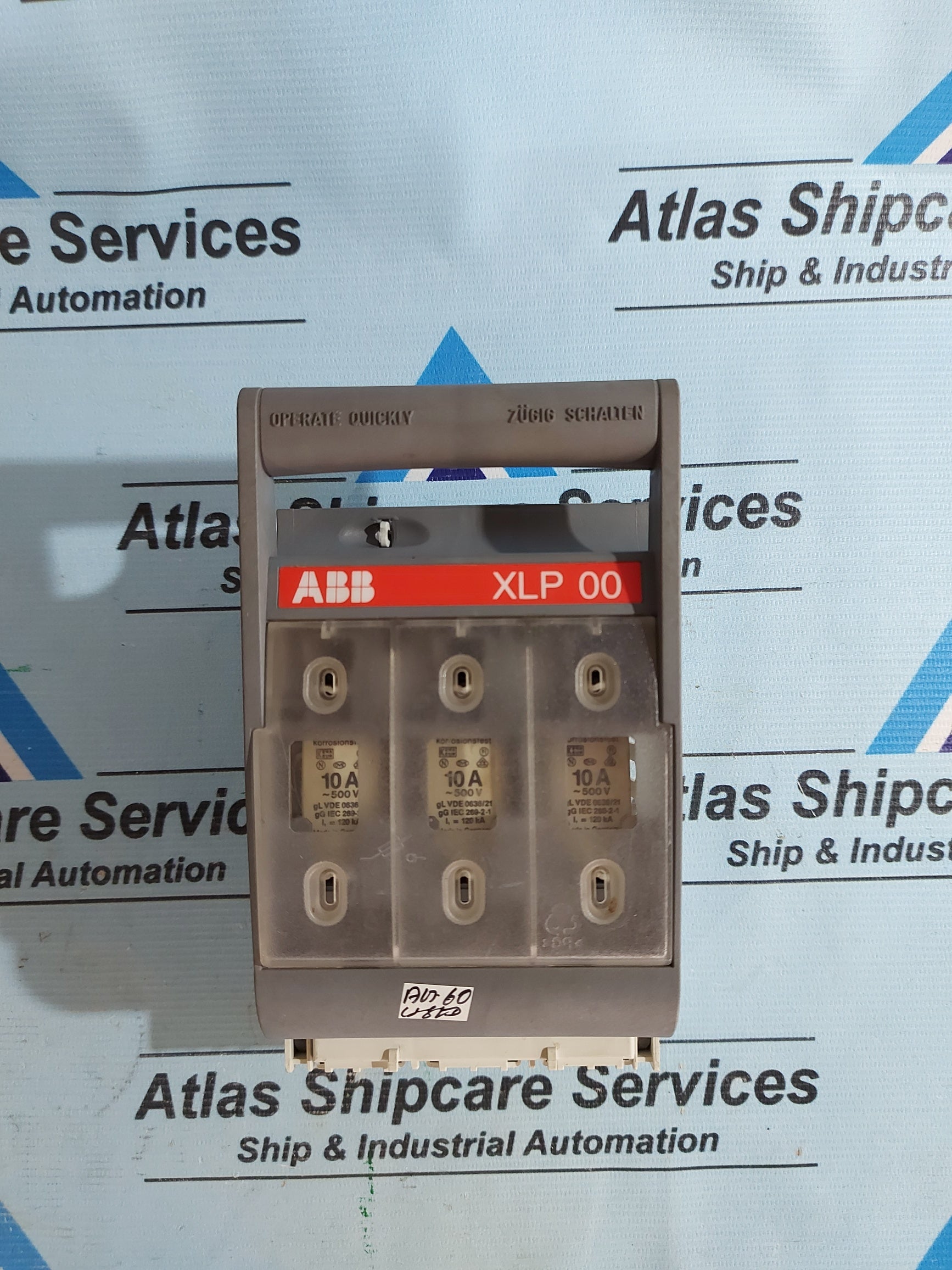 ABB XLP 00 FUSE SWITCH DISCONNECTOR – Atlas Shipcare Services