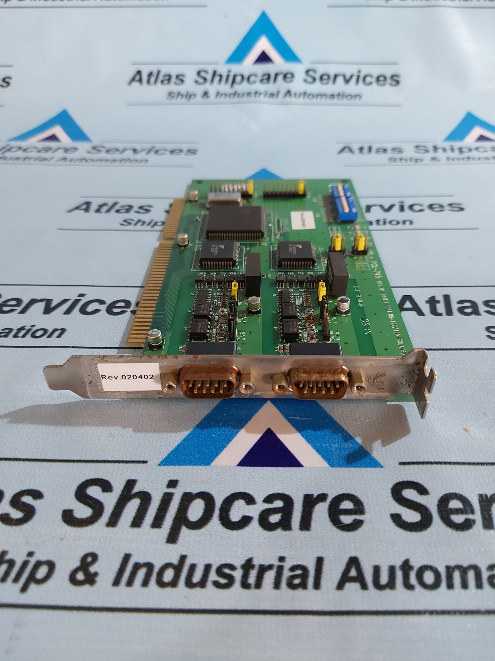 ADVANTECH PCL-745 REV.B1 01-2 2 PORT RS-422/485 ISOLATED CARD – Atlas Shipcare Services