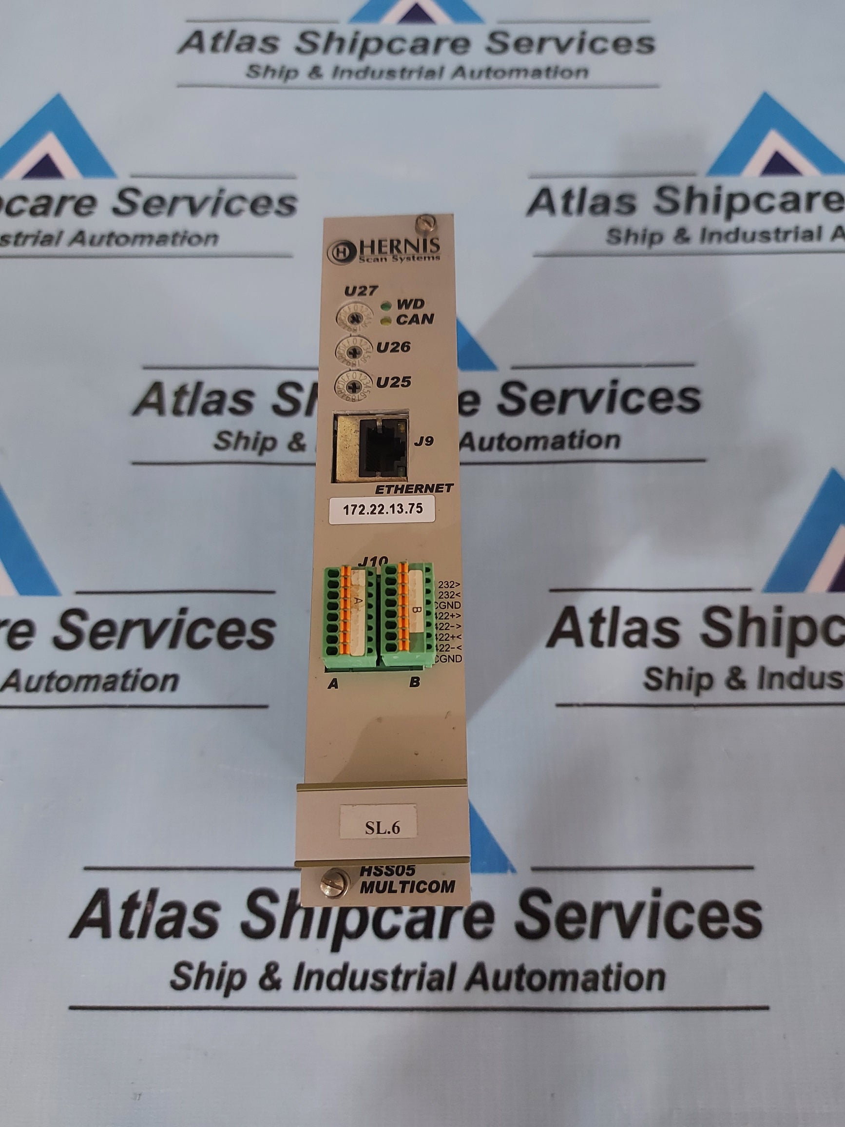 HERNIS SCAN SYSTEM HSS05 MULTICOM PCB CARD – Atlas Shipcare Services