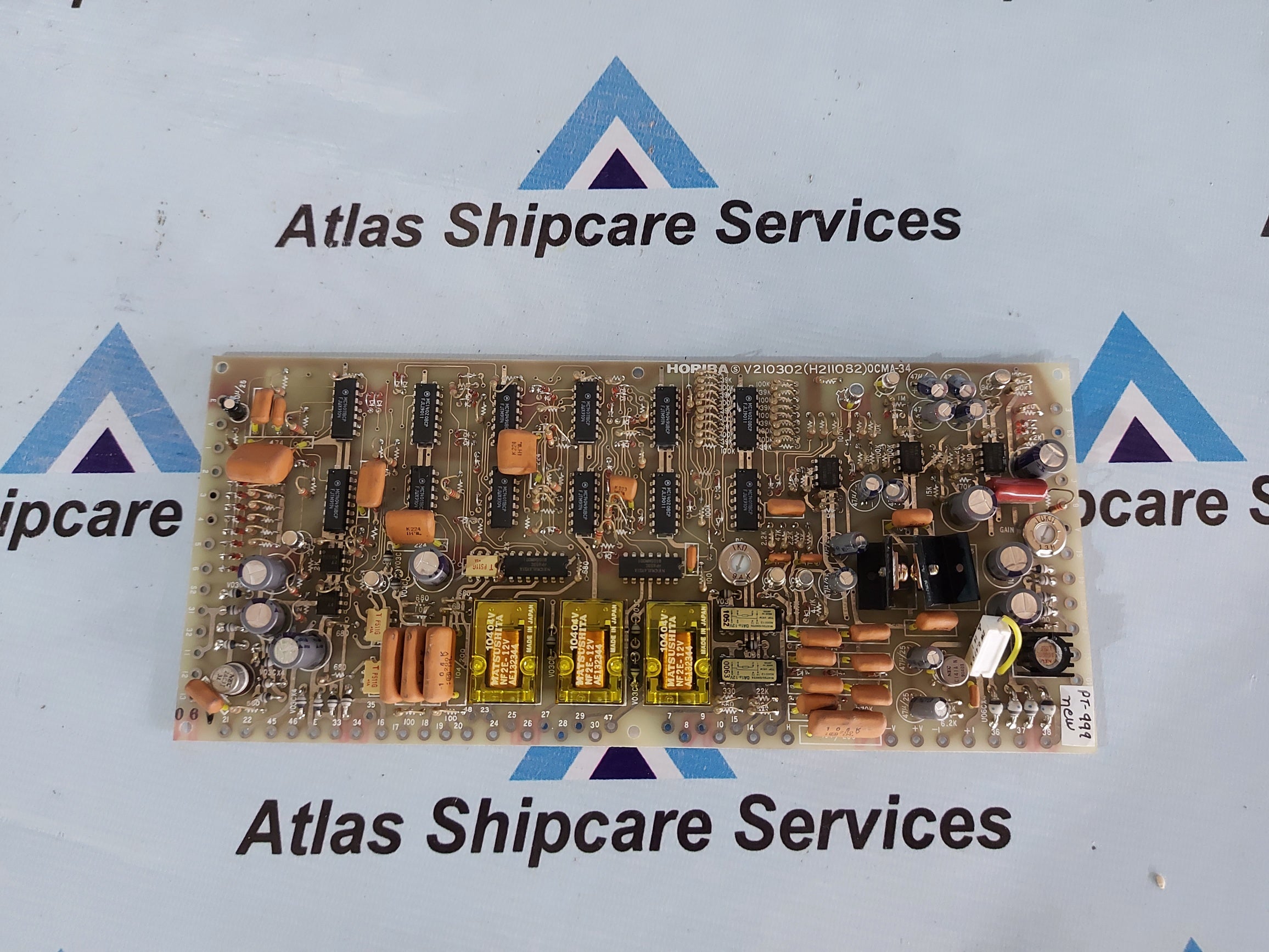 HORIBA V210302(H211082)0CMA-34 PCB CARD – Atlas Shipcare Services