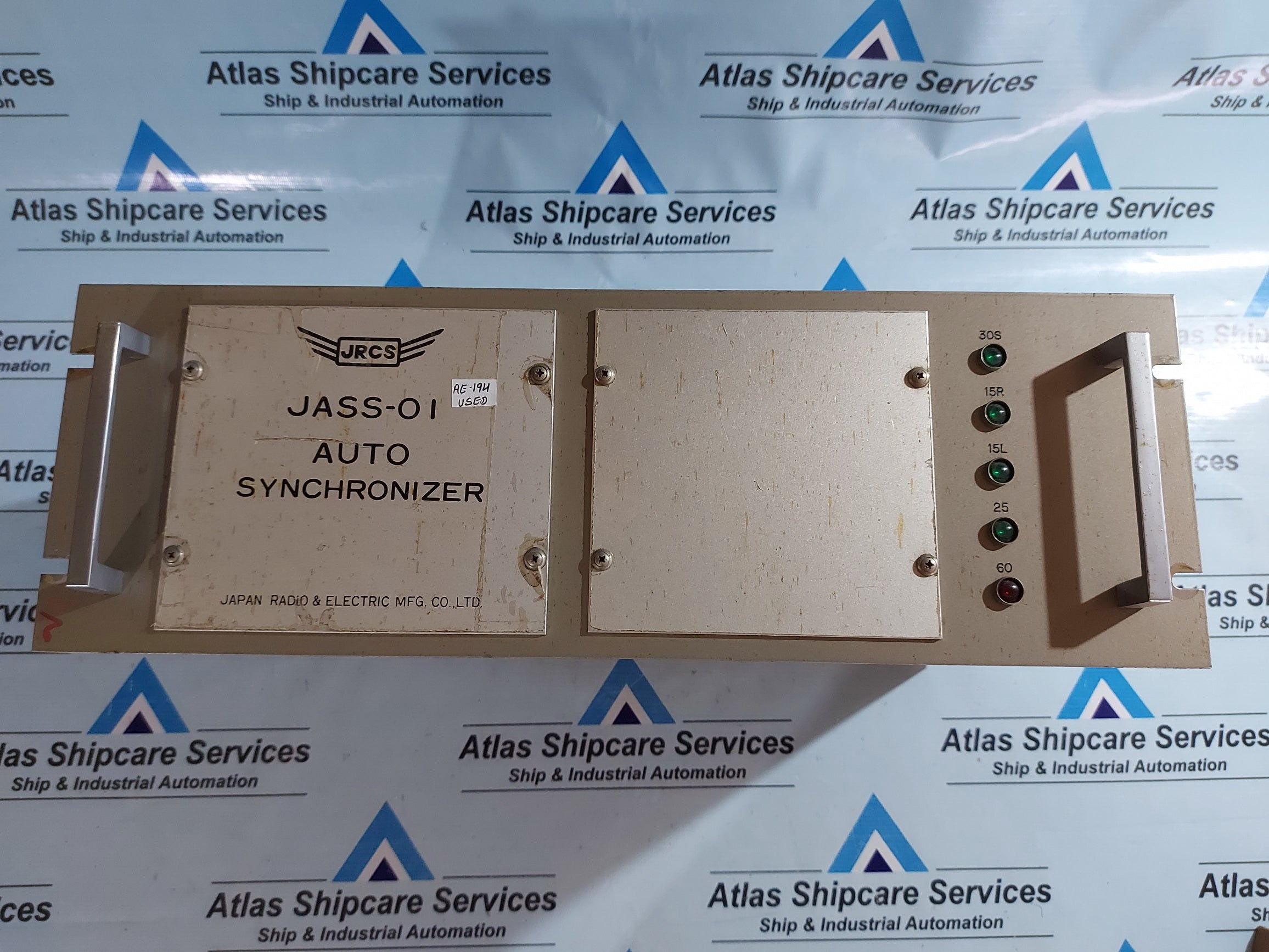 JRCS JASS-01 AUTO SYNCHRONIZER – Atlas Shipcare Services