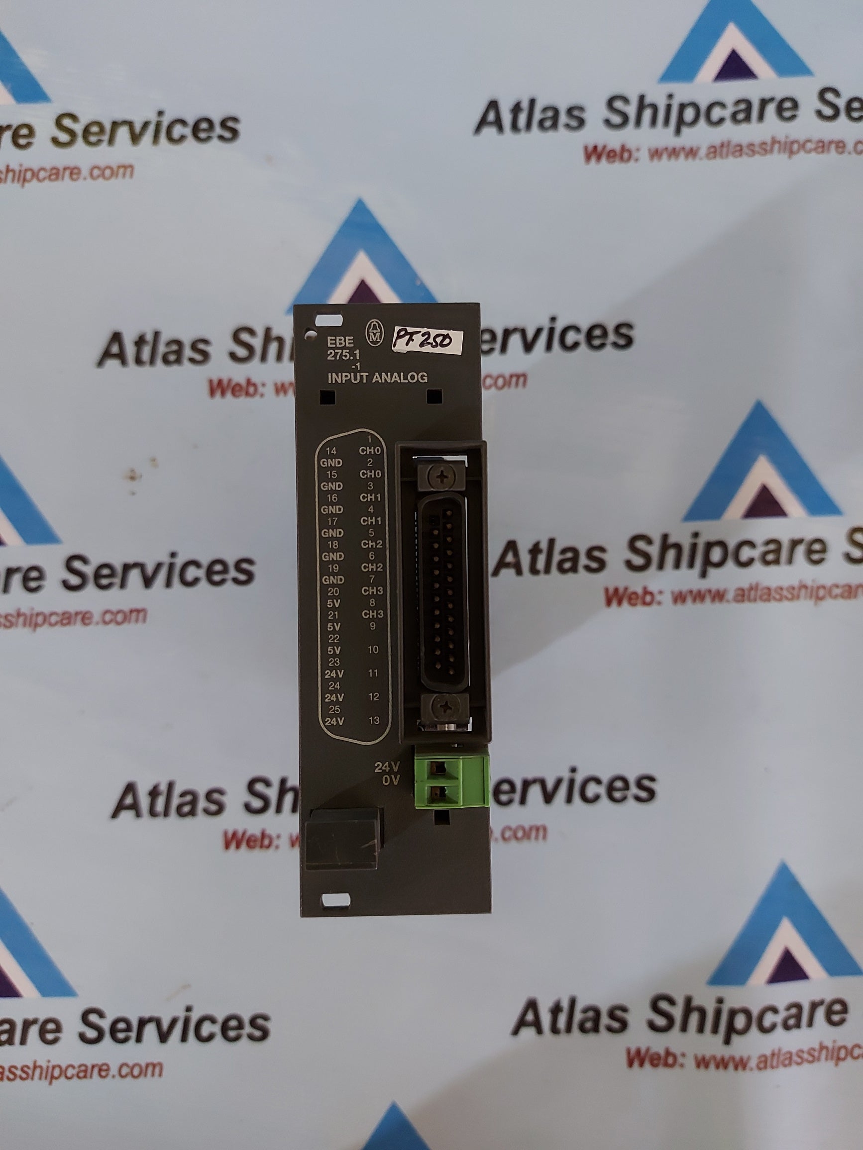 KLOCKNER MOELLER EBE 275.1-1 ANALOG INPUT MODULE – Atlas Shipcare Services