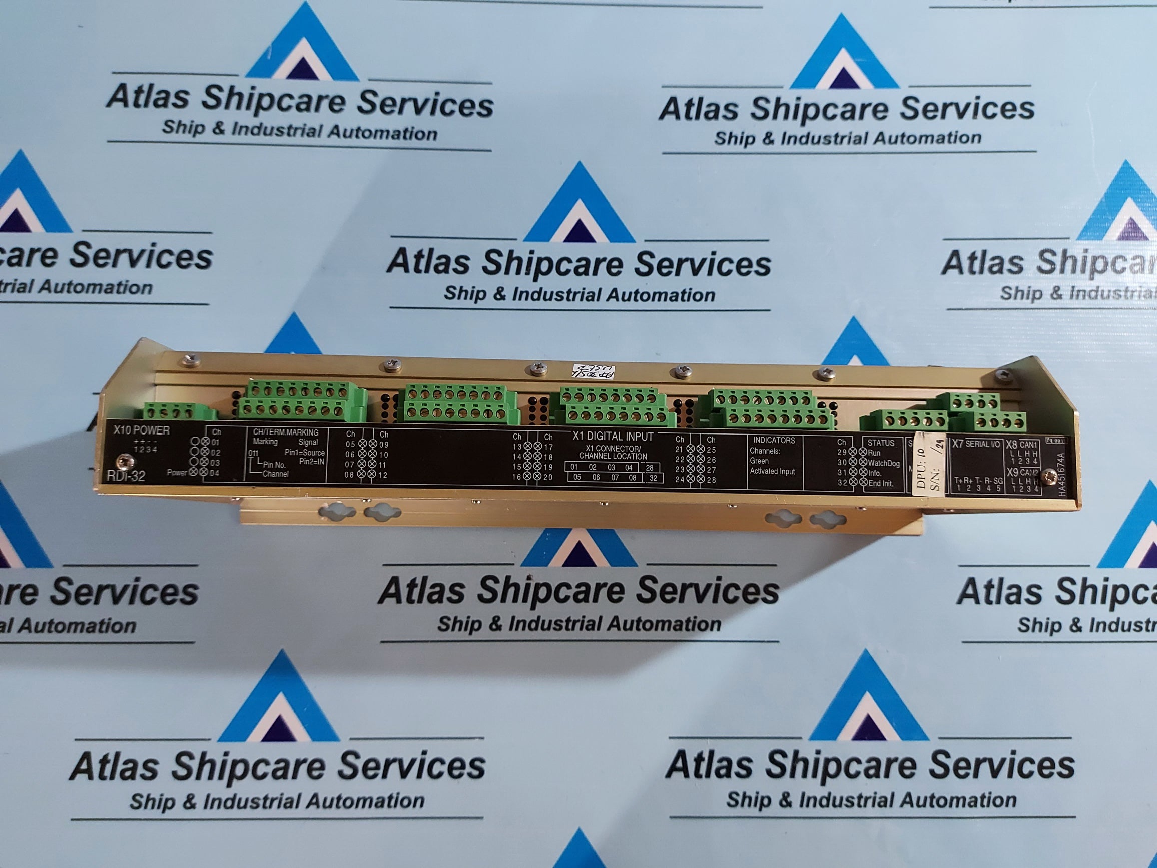 KONGSBERG RDi-32 8100154 REMOTE DIGITAL INPUT MODULE REV.E1 – Atlas Shipcare Services