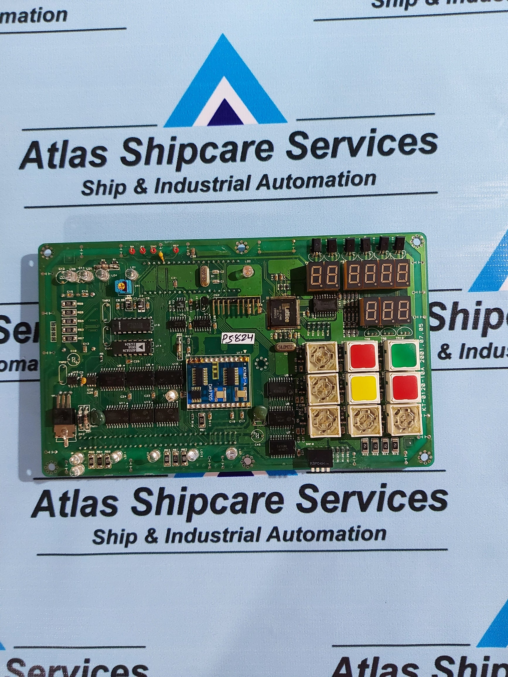 KT ELECTRIC KT-0120-10A PFC-A MAIN PCB CARD – Atlas Shipcare Services
