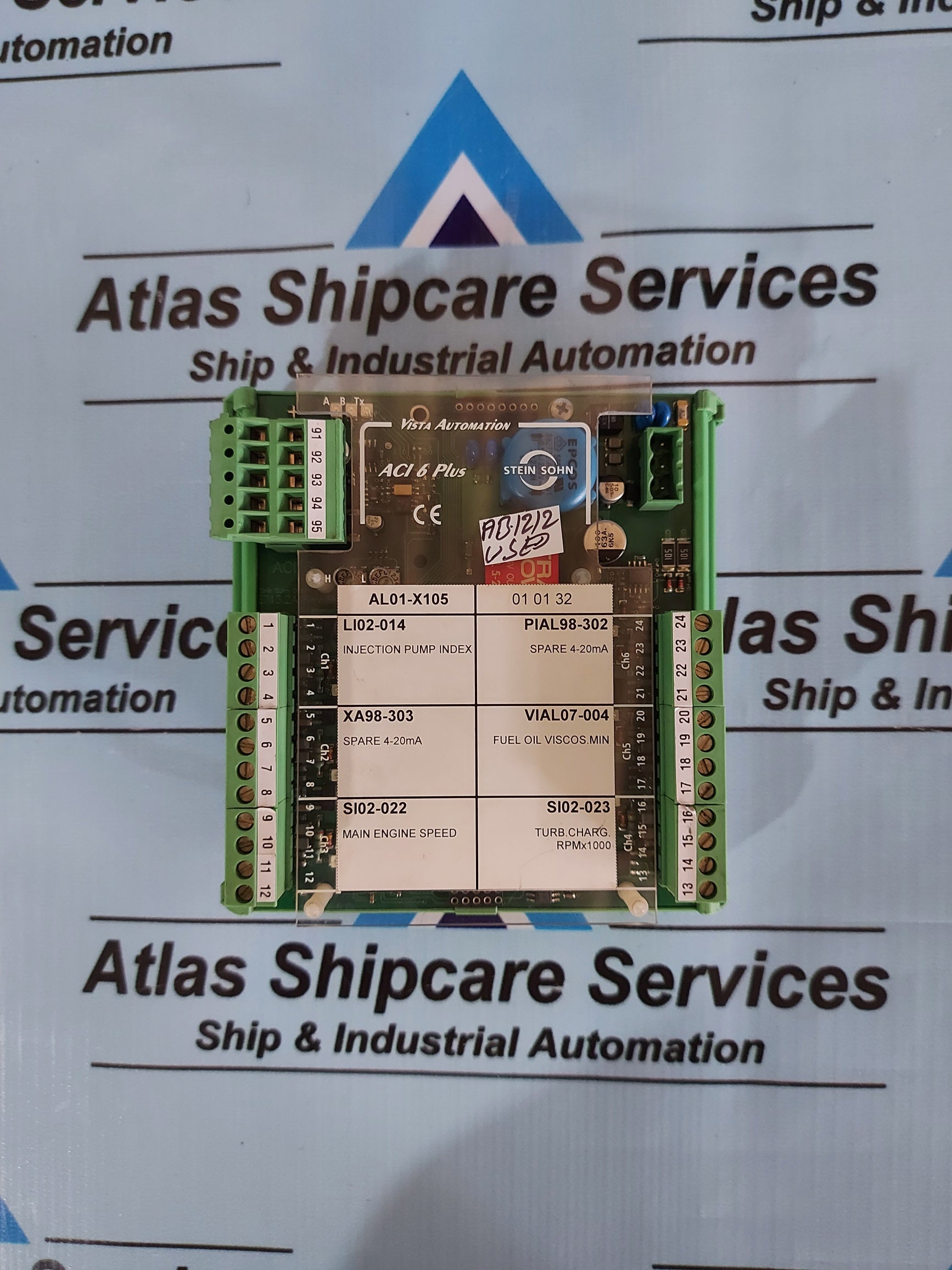 STEIN SOHN F101003A ACI 6 PLUS ANALOG CURRENT INPUT – Atlas Shipcare Services
