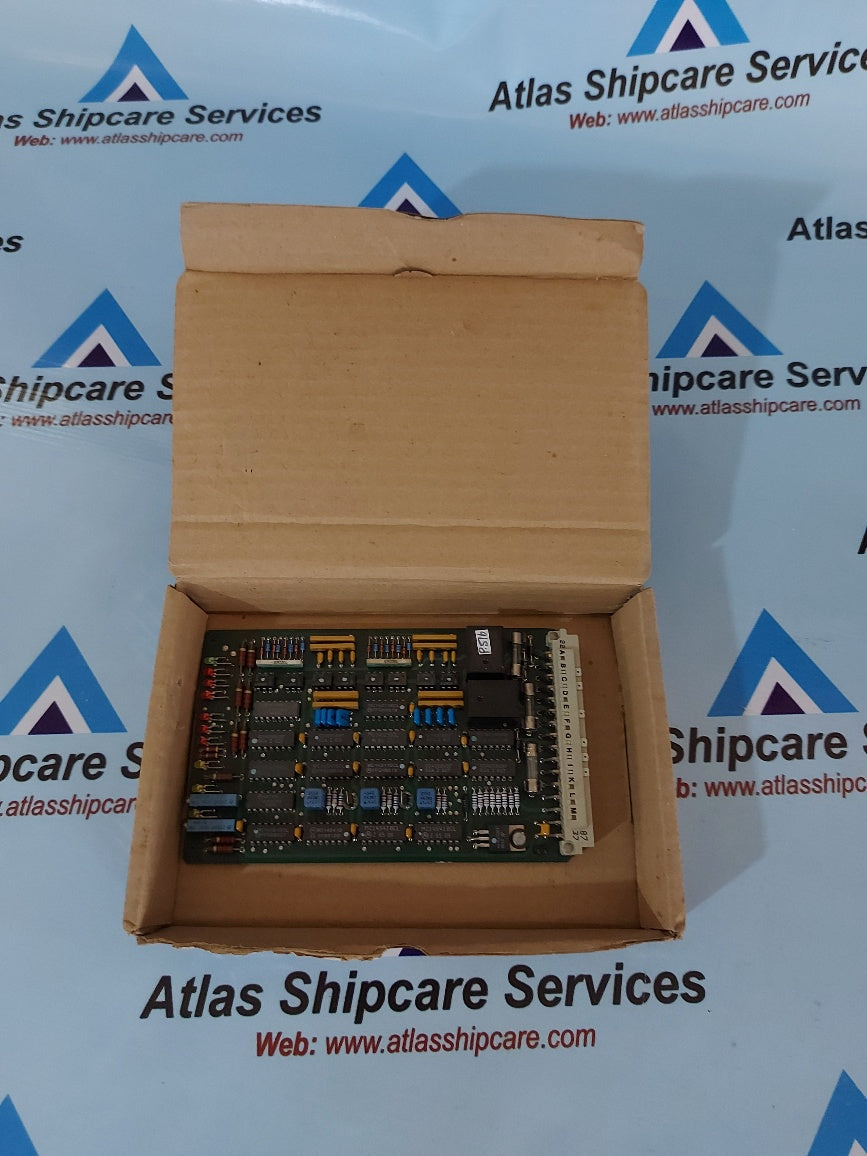 Sulzer FSA C19 Bridge Control Unit Pcb Card – Atlas Shipcare Services