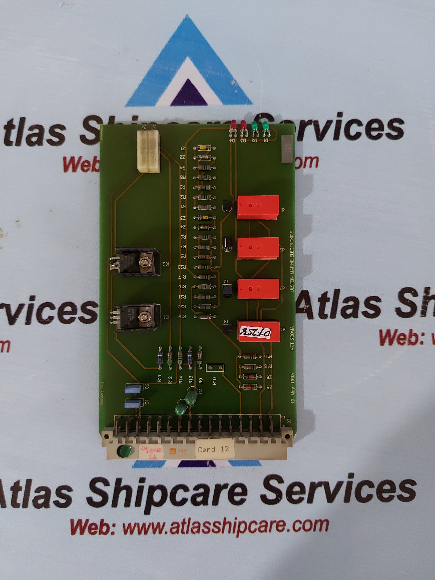 ULSTEIN MARINE MET 200MA PCB CARD – Atlas Shipcare Services