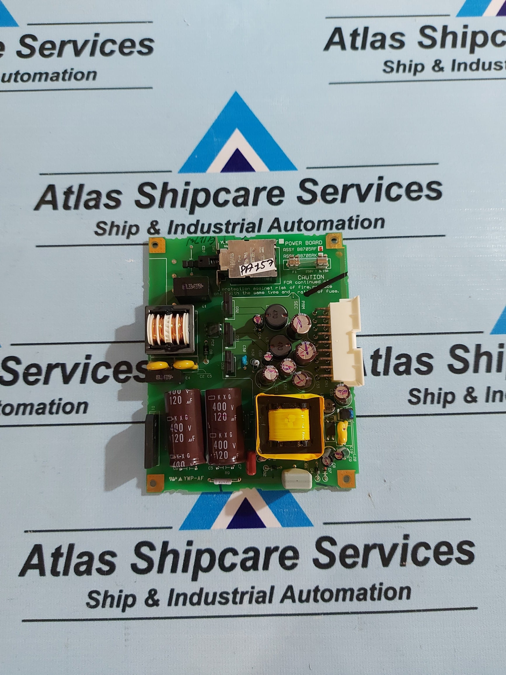 YOKOGAWA POWER BOARD ASSY B8705RF – Atlas Shipcare Services