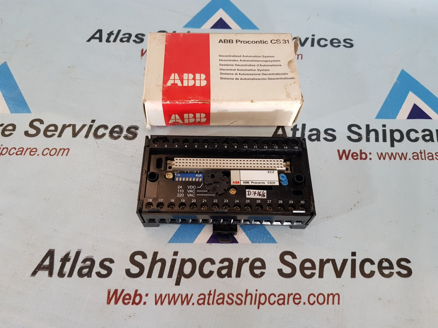 ABB PROCONTIC CS31 ECZ BASE TERMINAL – Atlas Shipcare Services