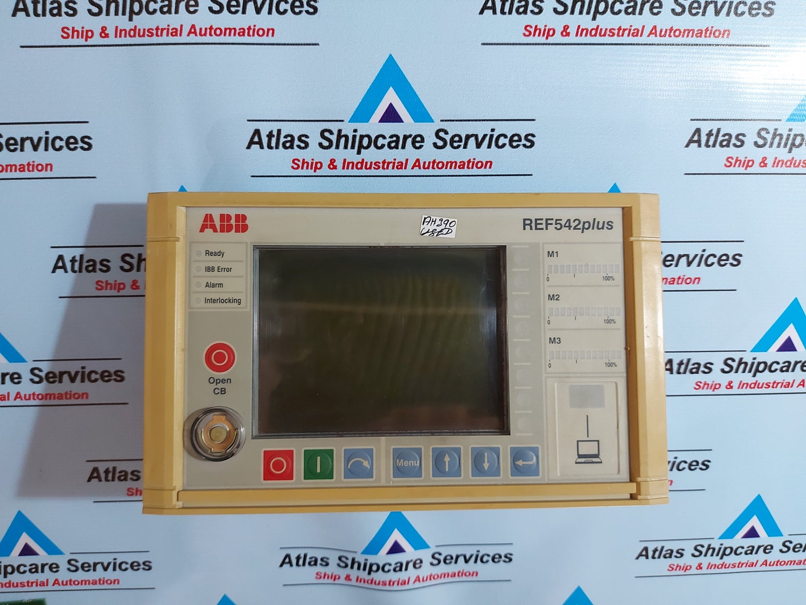 ABB REF542 PLUS G0004 1VCR007346 HMI UNIT – Atlas Shipcare Services
