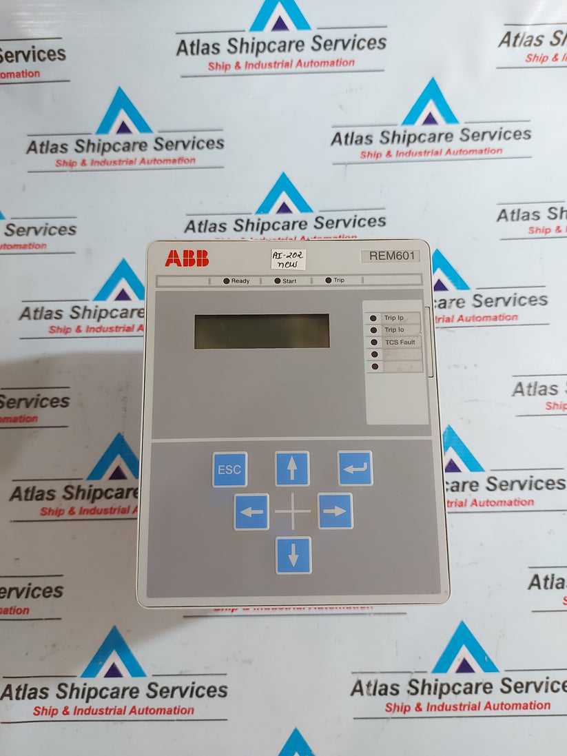 ABB REM601 MOTOR PROTECTION & CONTROL RELAY REM601BE446NB1NH – Atlas ...