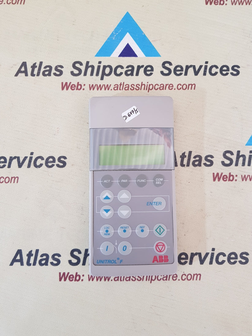 ABB UNITROL F UNS0874C:V1 CONTROL PANEL – Atlas Shipcare Services