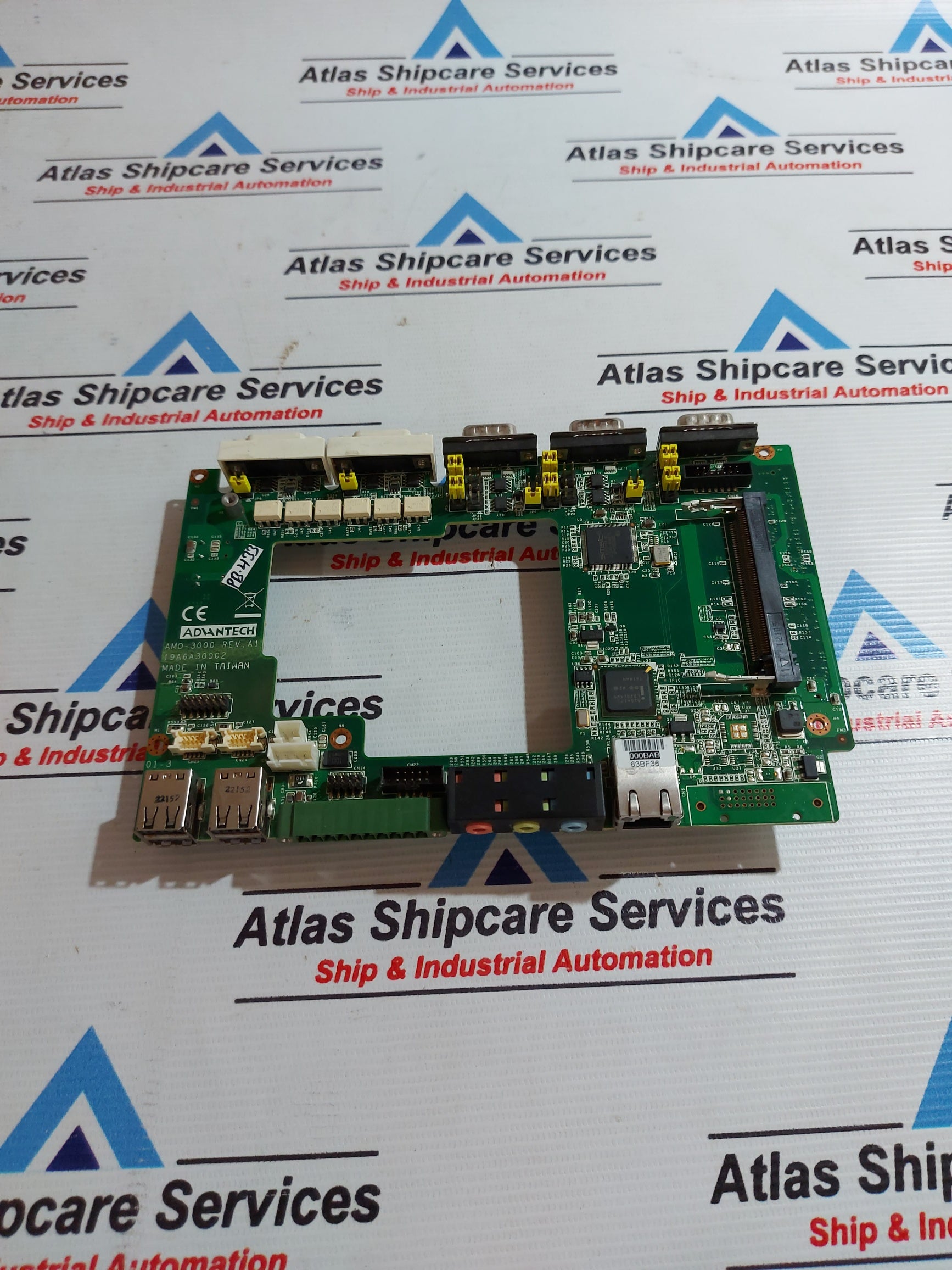 ADVANTECH AMO-3000 REV.A1 INDUSTRIAL MOTHER BOARD – Atlas Shipcare Services