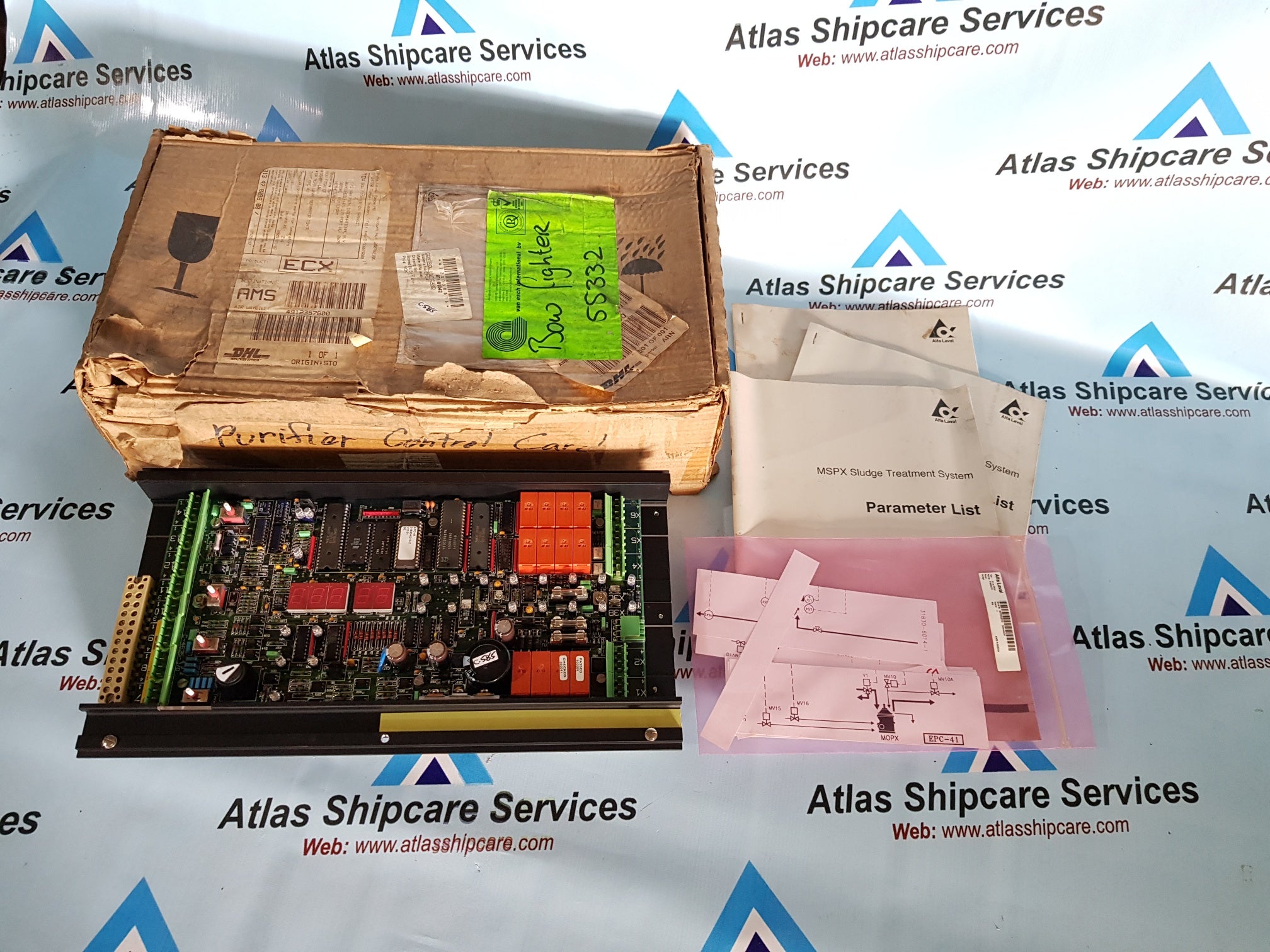 ALFA LAVAL EPC-41 CONTROL UNIT CARD – Atlas Shipcare Services
