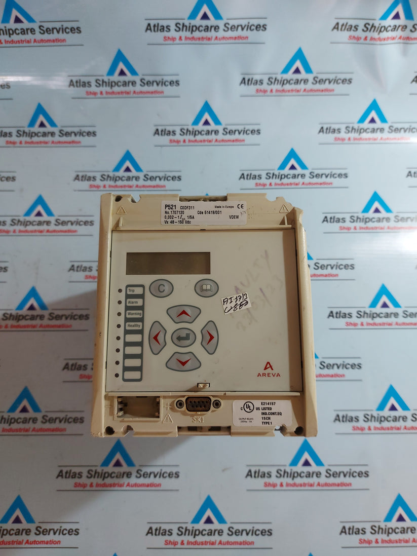 AREVA MICOM P521 C0DF311 CURRENT DIFFERENTIAL PROTECTION RELAY – Atlas ...