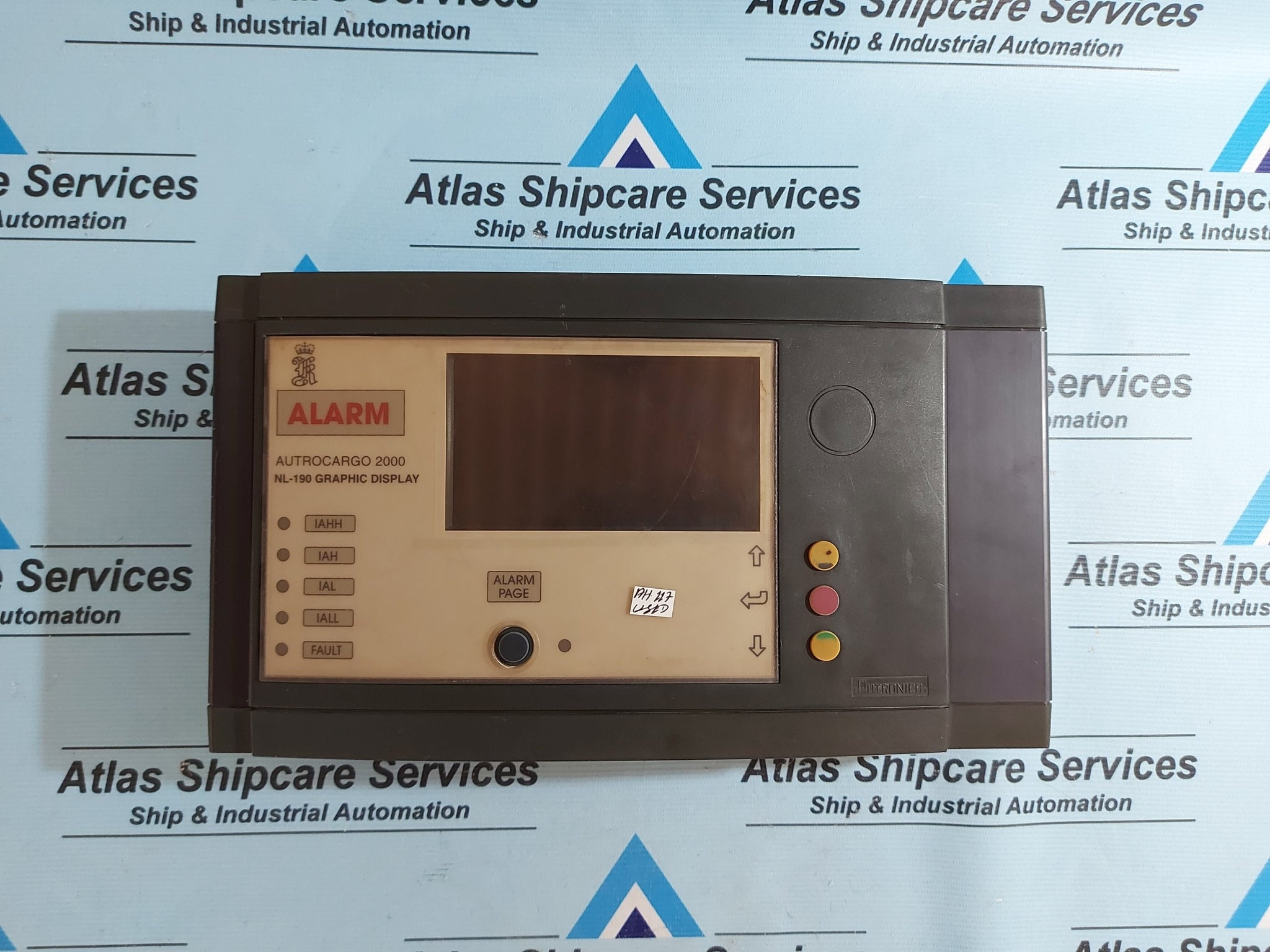AUTRONICA KONGSBERG NL-190/G LEVEL GAUGING SYSTEM ALARM PANEL – Atlas ...
