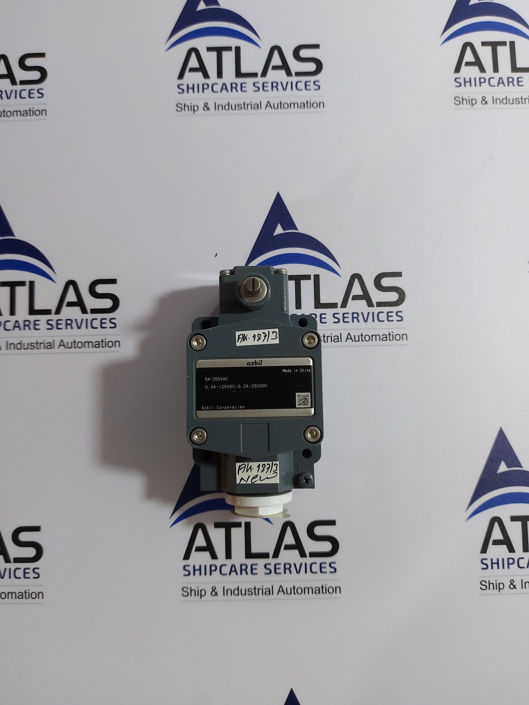AZBIL VCL-5001 LIMIT SWITCH 5A-250VAC – Atlas Shipcare Services