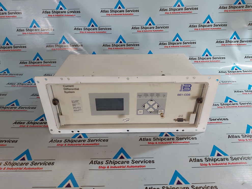 BASLER BE1-CDS CURRENT DIFFERENTIAL SYSTEM – Atlas Shipcare Services