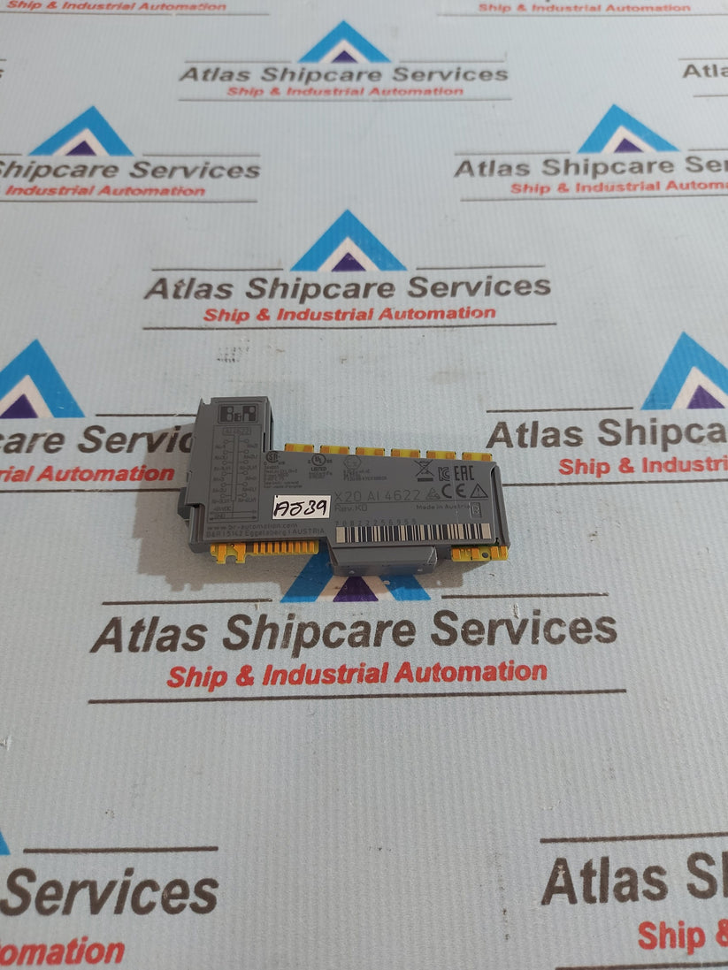 B&R AUTOMATION X20 AI 4622 ANALOG INPUT MODULE – Atlas Shipcare Services