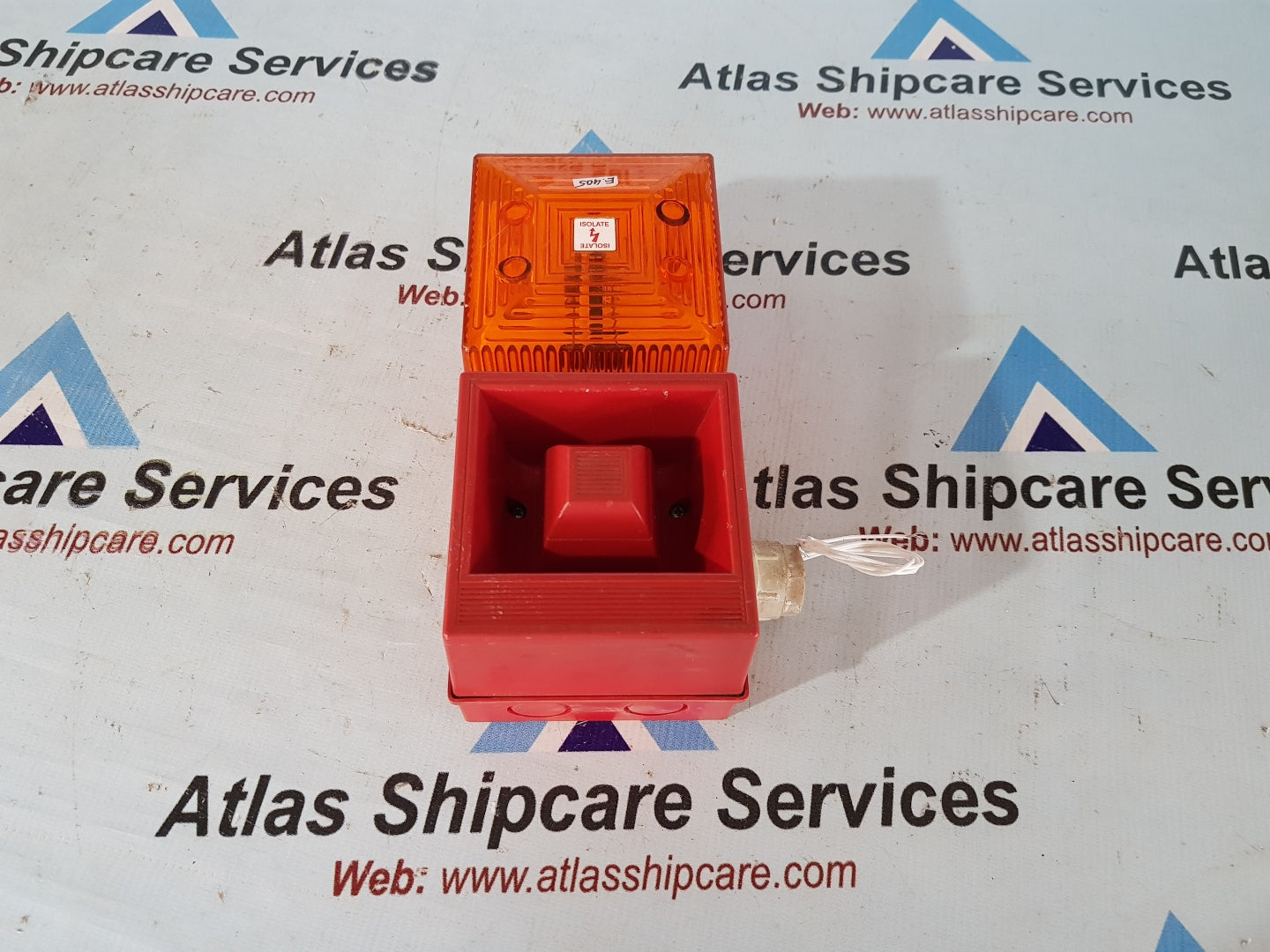 Clifford And Snell YL40 D50 A RN WR Fire Alarm Sounder Atlas Shipcare Clifford And Snell YL40 D50 A RN WR Fire Alarm Sounder Atlas Shipcare