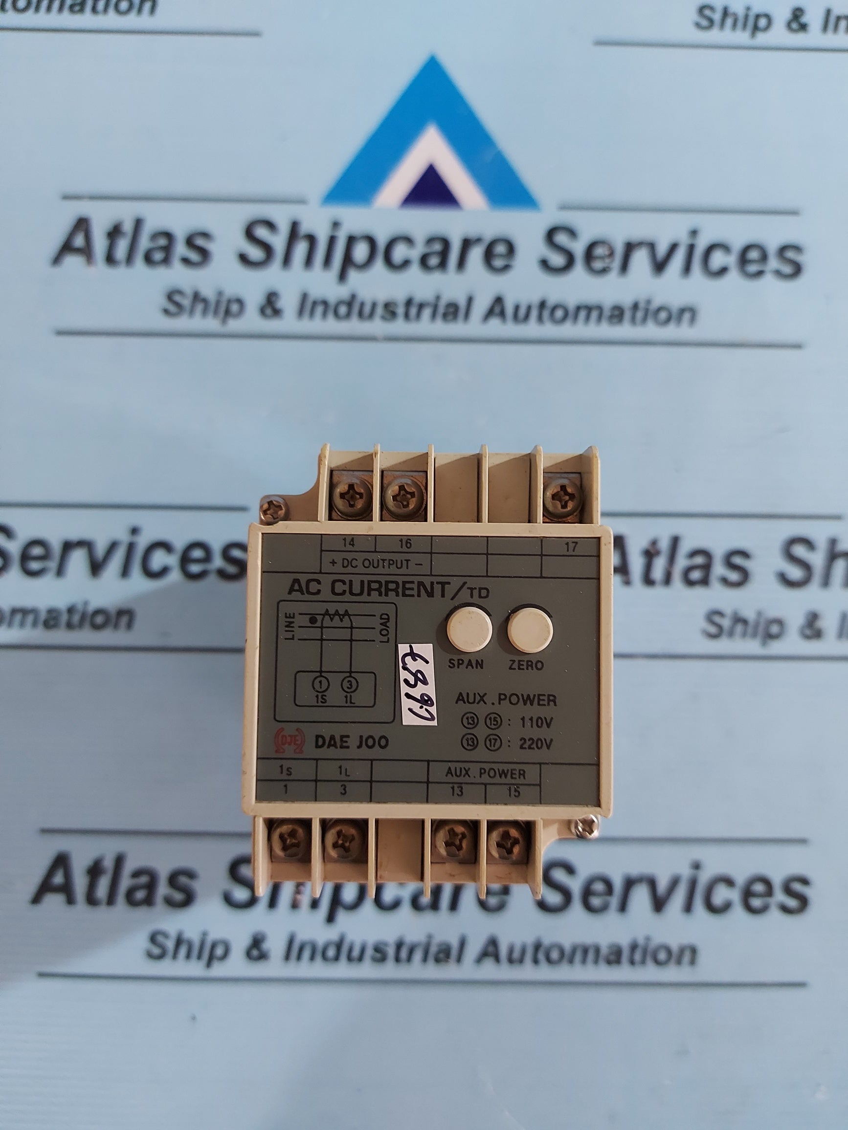 DAE JOO DT-1A-A1A CURRENT TRANSDUCER – Atlas Shipcare Services
