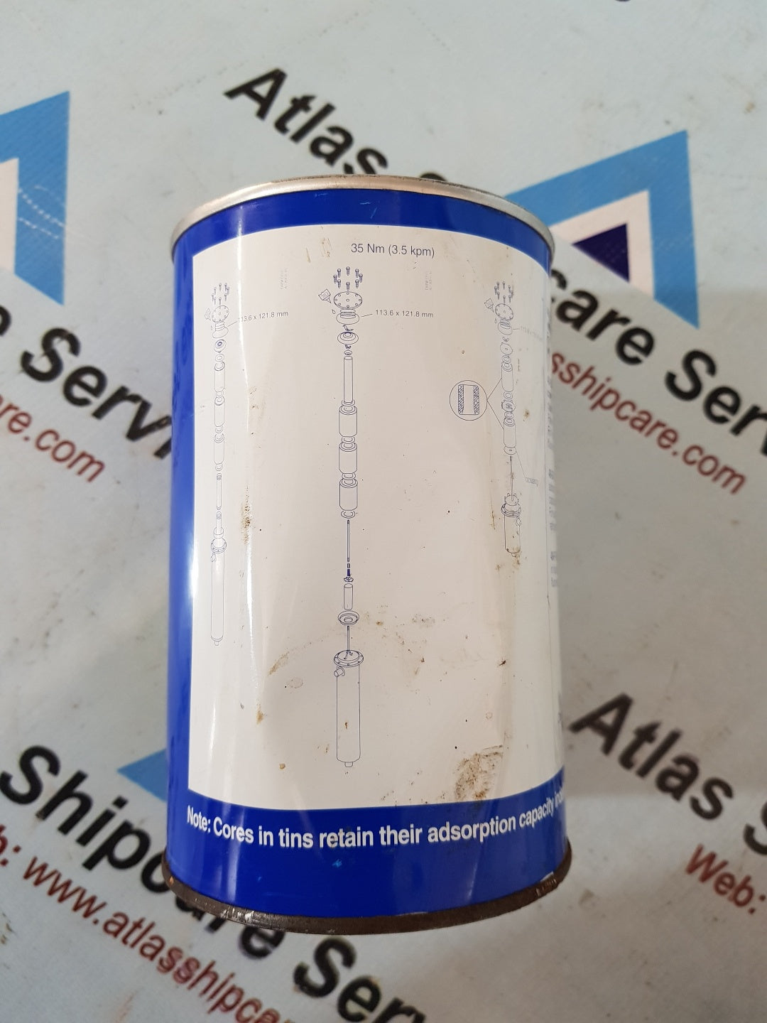 Danfoss DN-48 Replaceable Filter Drier Core – Atlas Shipcare Services