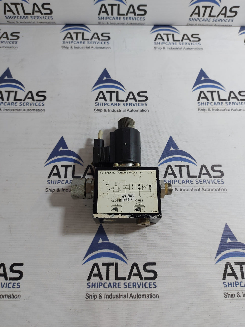 ELECTRICALLY OPERATED GREASE SHUT-OFF VALVE NC 101827 – Atlas Shipcare ...
