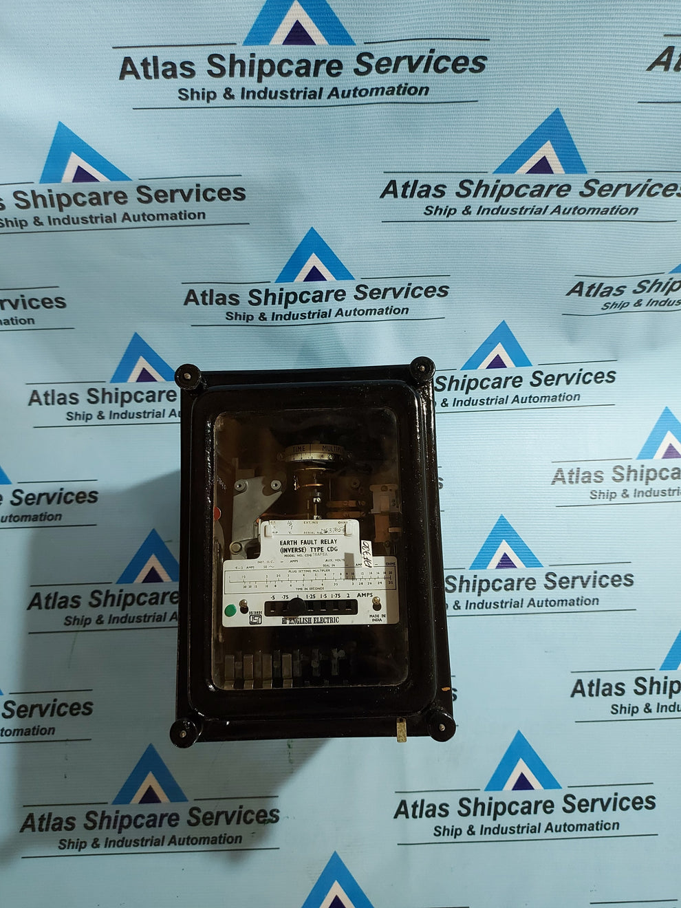 ENGLISH ELECTRIC CDG16AF6A EARTH FAULT RELAY – Atlas Shipcare Services