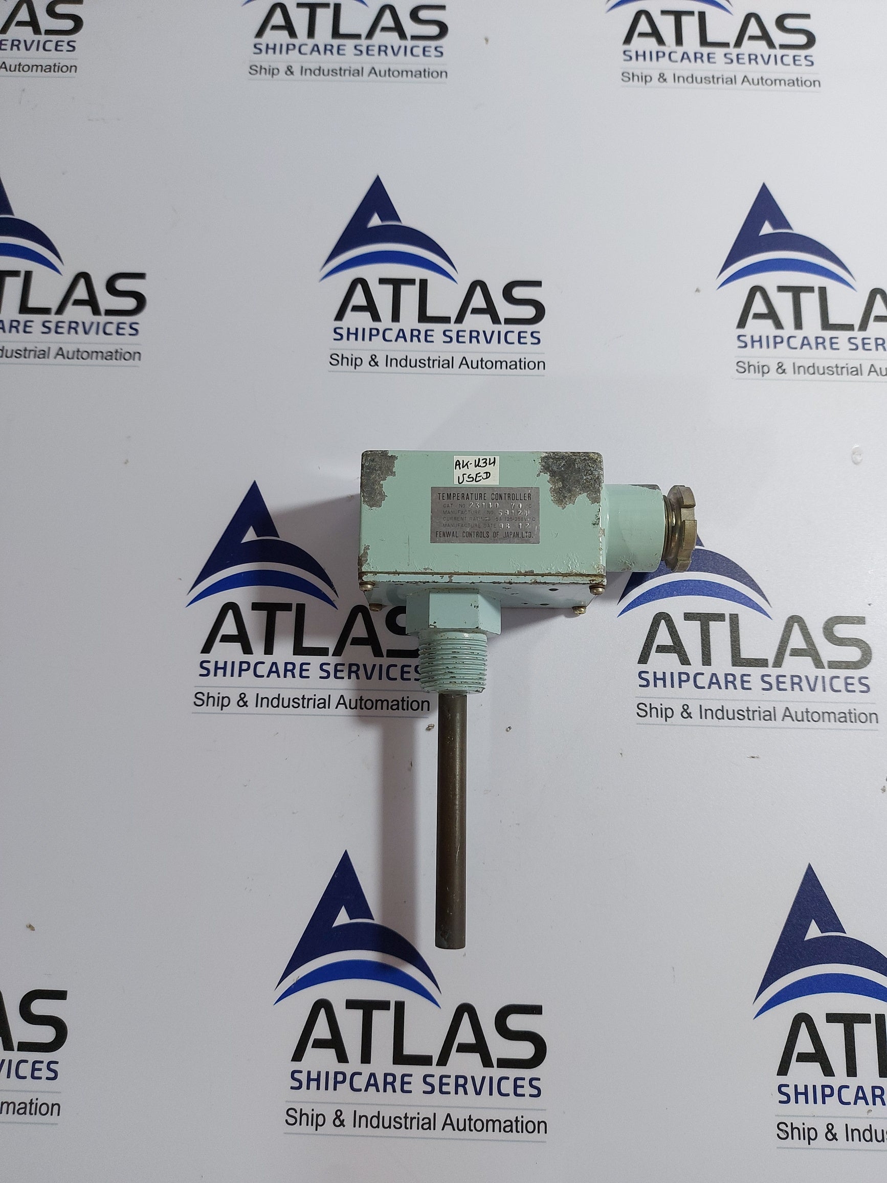 FENWAL CONTROLS 23110 70'C TEMPERATURE CONTROLLER 5A 125-250VAC – Atlas ...
