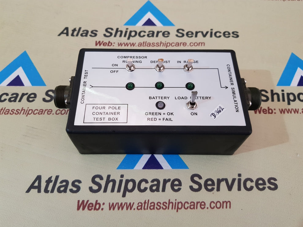 FOUR POLE CONTAINER TEST BOX – Atlas Shipcare Services