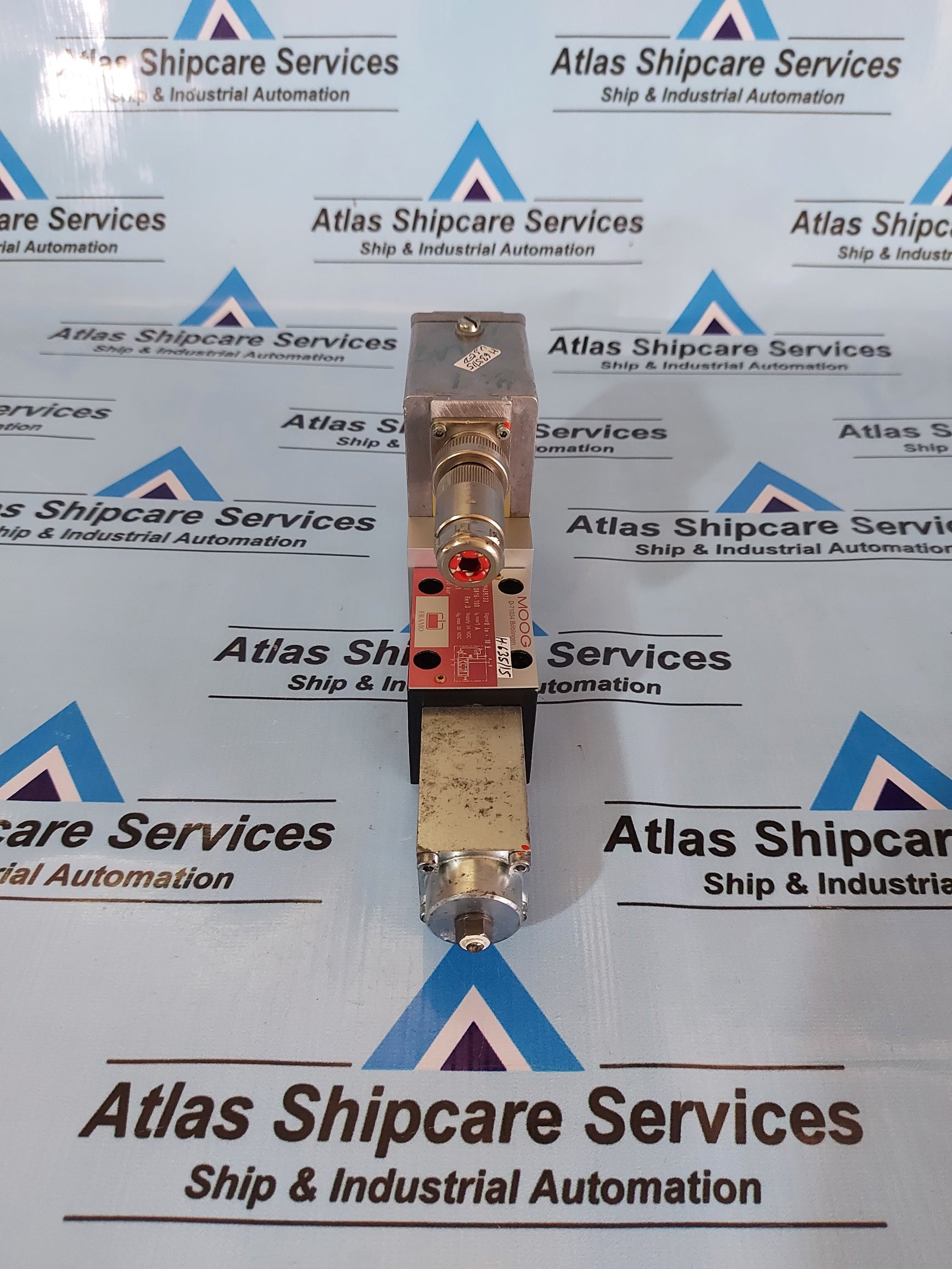 FRAMO SOLENOID VALVE HYDRAULIC SERVO MOOG D816-100 – Atlas Shipcare ...