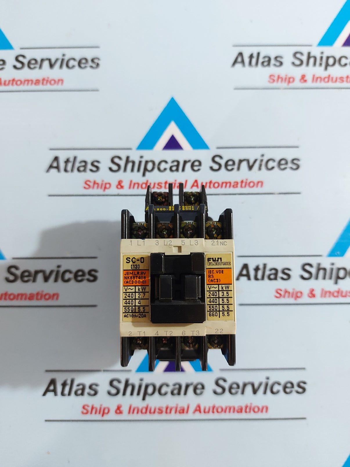 FUJI ELECTRIC SC-0 MAGNETIC CONTACTOR – Atlas Shipcare Services