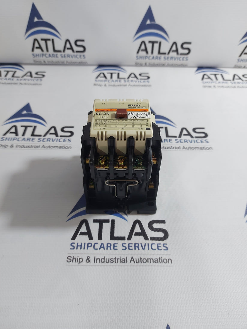 FUJI ELECTRIC SC-2N [35] MAGNETIC CONTACTOR 35A – Atlas Shipcare Services
