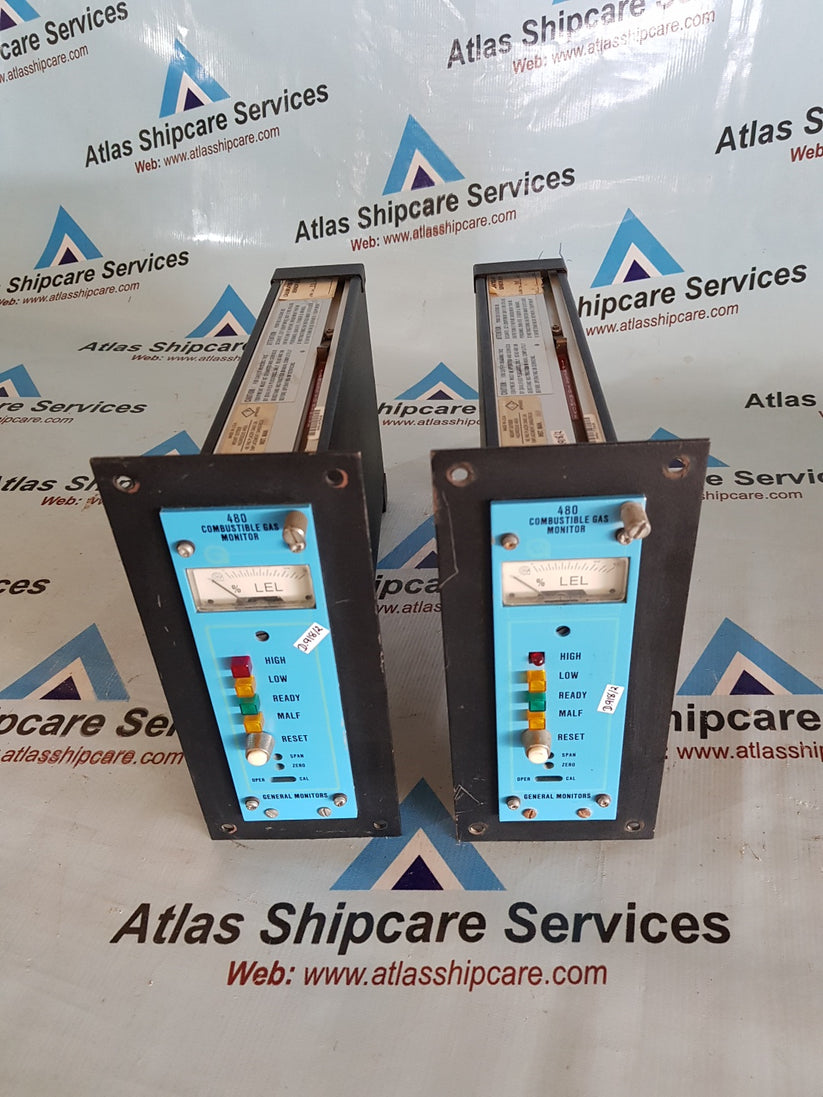 GENERAL MONITORS 480 COMBUSTIBLE GAS MONITOR – Atlas Shipcare Services