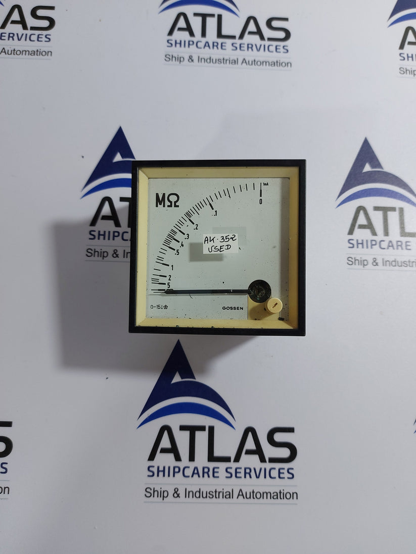 GOSSEN 0~5MΩ MEGA Ohm METER – Atlas Shipcare Services
