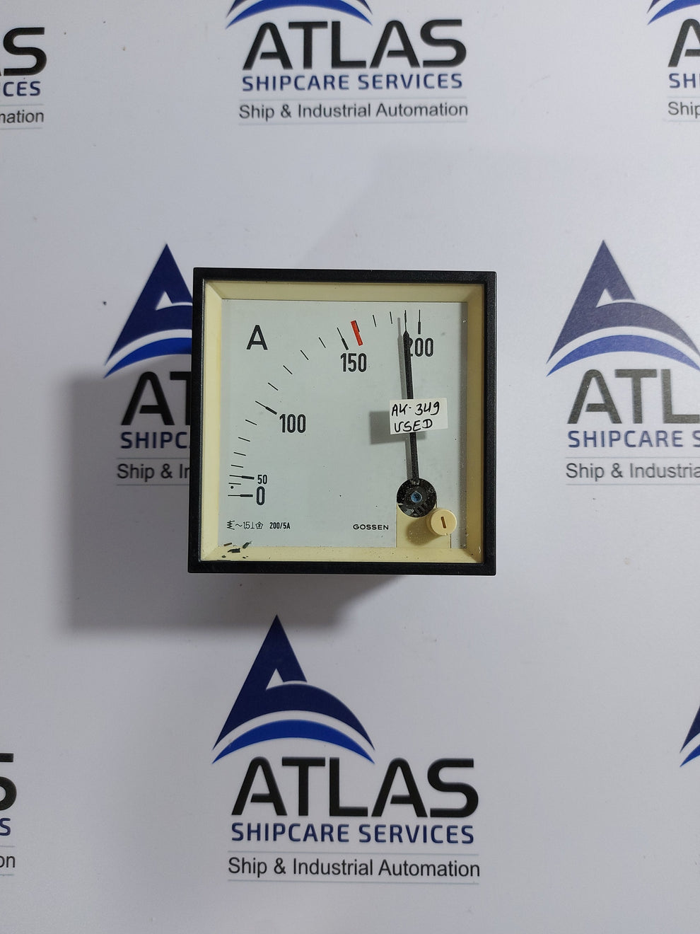 GOSSEN 200/5A ANALOG AMMETER – Atlas Shipcare Services