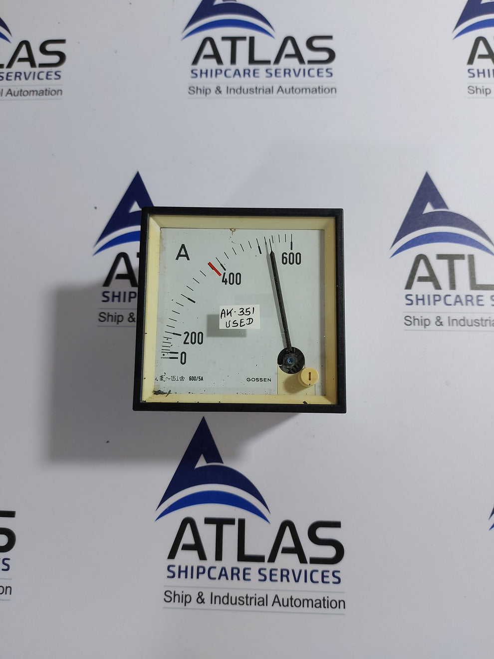 GOSSEN 600/5A ANALOG AMMETER – Atlas Shipcare Services