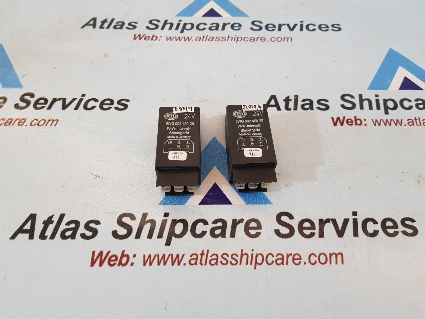 HELLA 5WG 002 450-29 WIPER WASH INTERVAL CONTROL UNIT – Atlas Shipcare ...