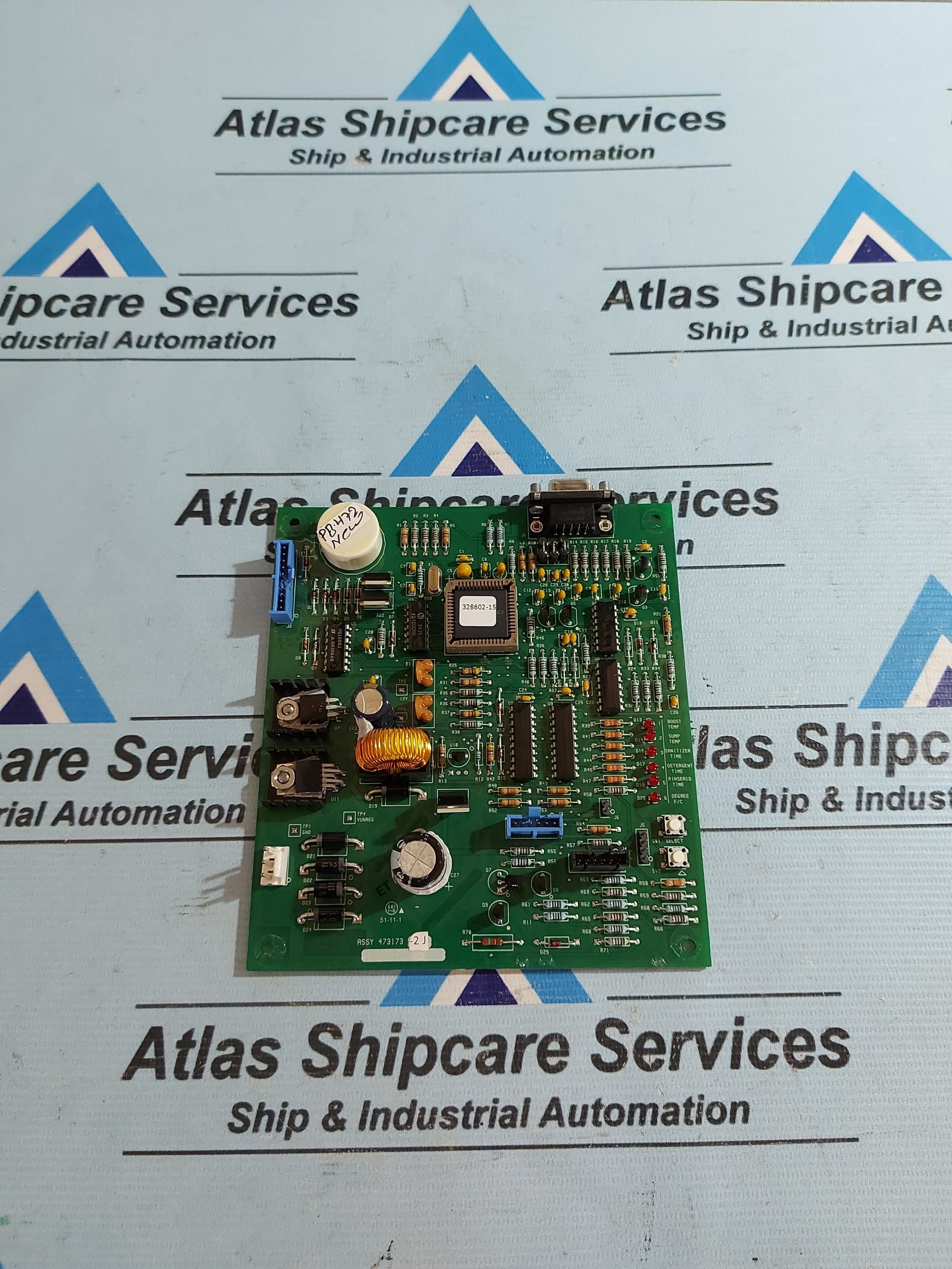 HOBART 473173-2J PCB CONTROL BOARD – Atlas Shipcare Services