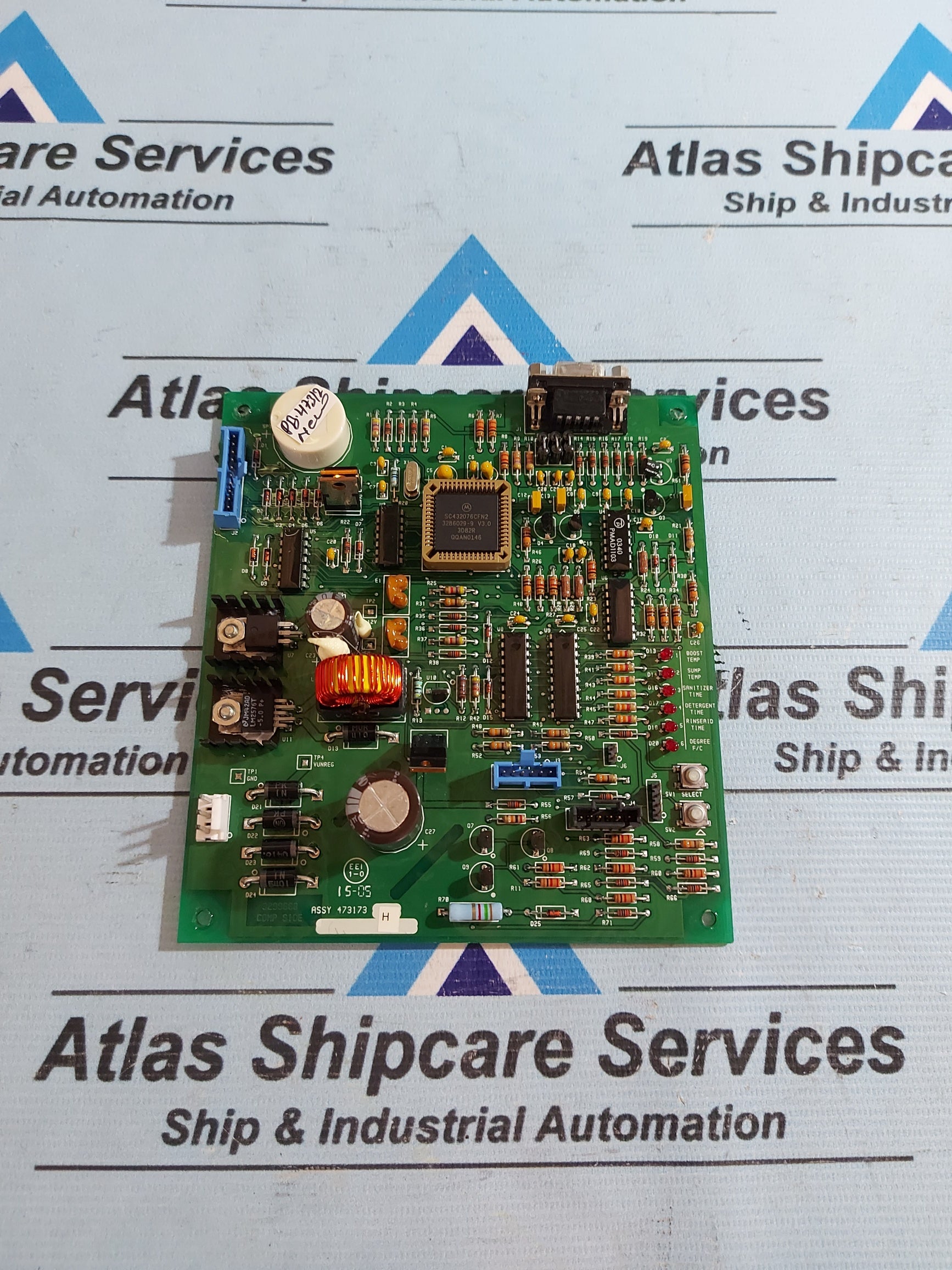HOBART 473173-H PCB CONTROL BOARD – Atlas Shipcare Services