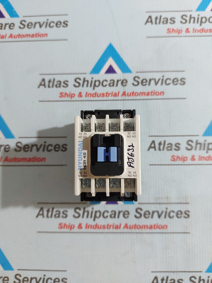 HYUNDAI HGR 40 MAGNETIC CONTACTOR & OVERLOAD RELAY 16A 220V – Atlas ...