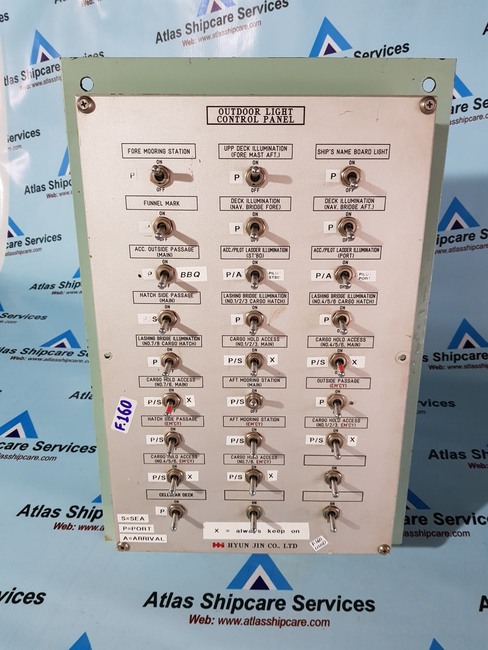 Hyun Jin Outdoor Navigation Light Control Panel – Atlas Shipcare Services