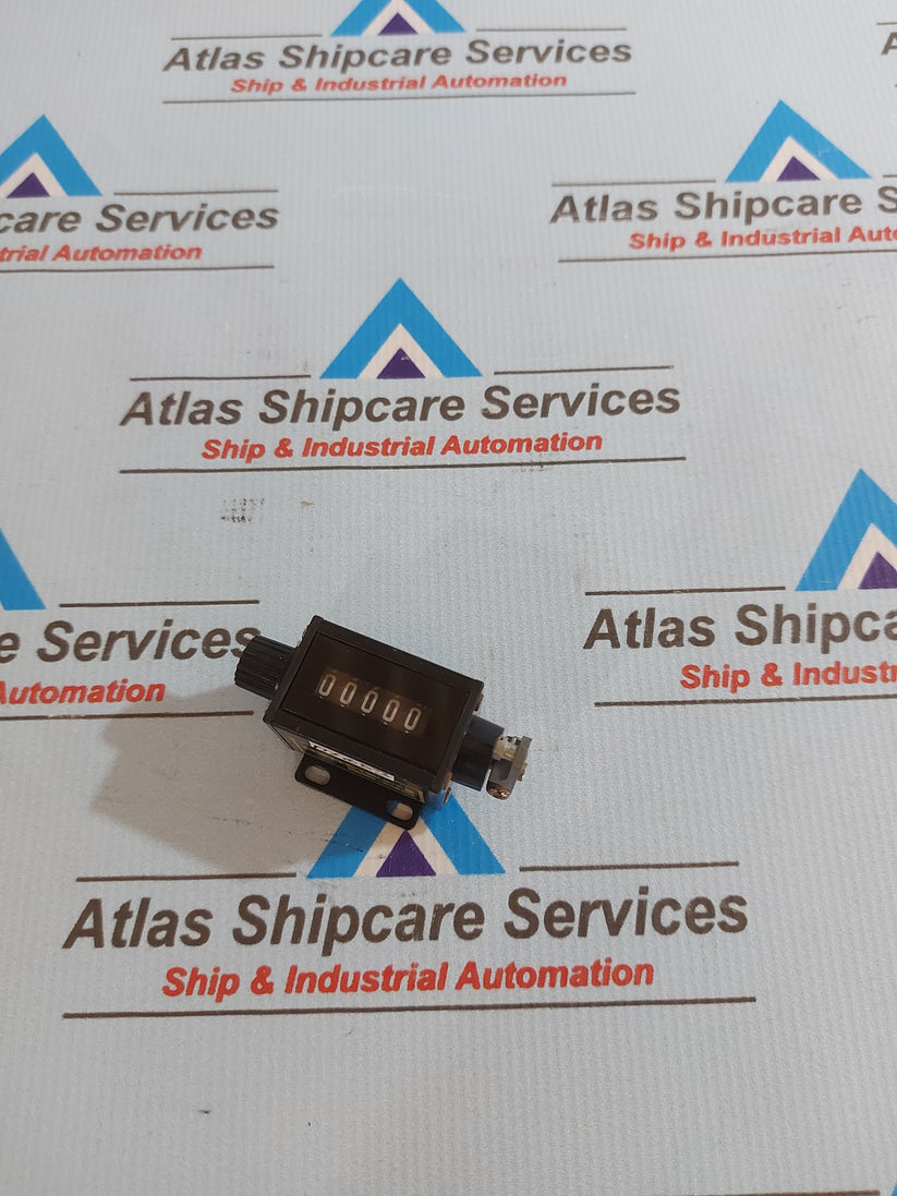 KEIHOKU KEIKI KOGYO RS-204-51 5-DIGIT MECHANICAL RATCHET COUNTER ...