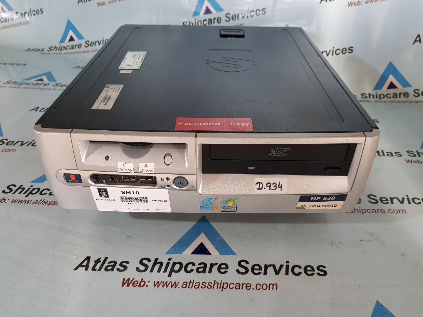 KONGSBERG MARITIME MP530 OPERATING STATION CPU – Atlas Shipcare Services