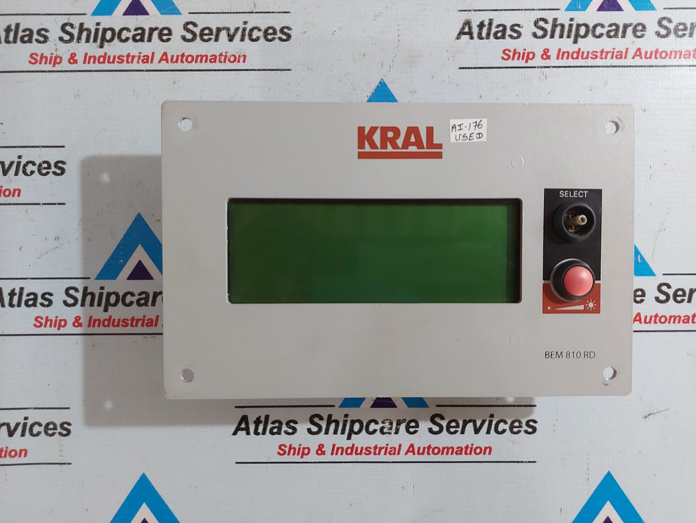 KRAL BEN 810 RD DISPLAY PROCESSING UNIT – Atlas Shipcare Services