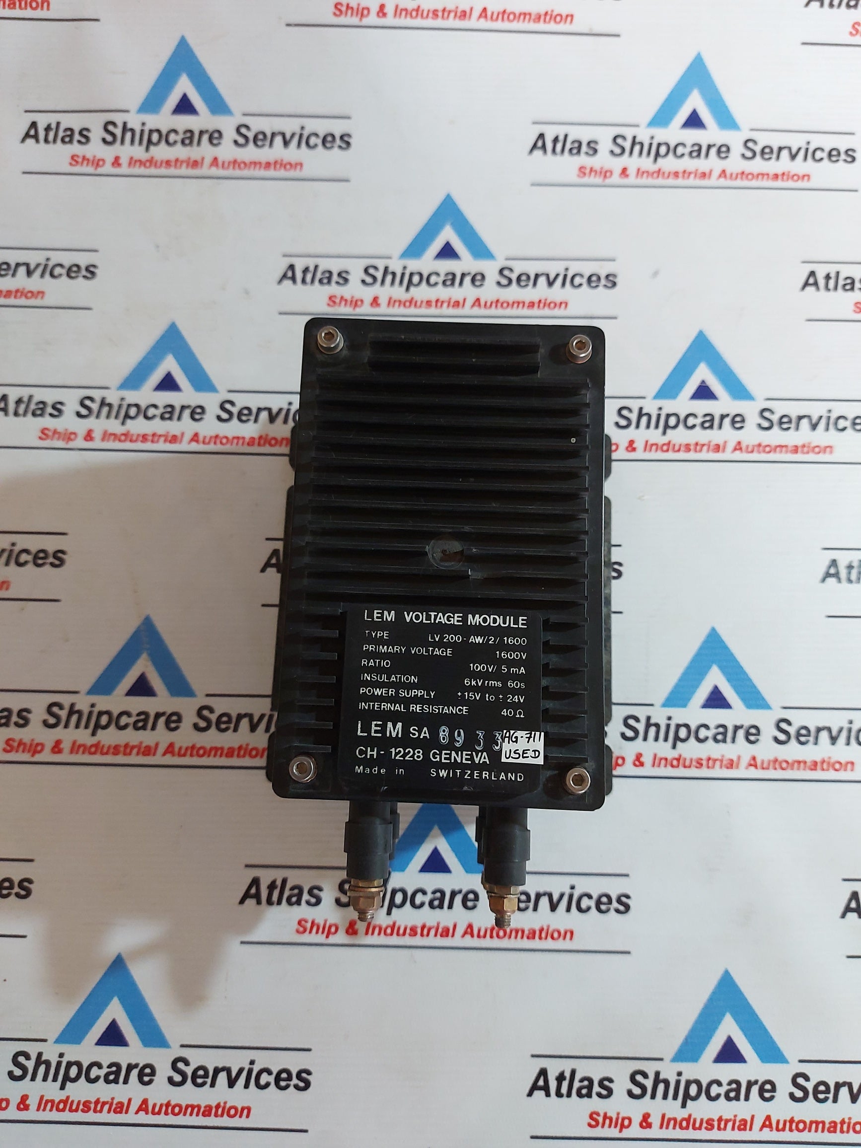 LEM LV 200-AW/2/1600 LEM VOLTAGE MODULE – Atlas Shipcare Services